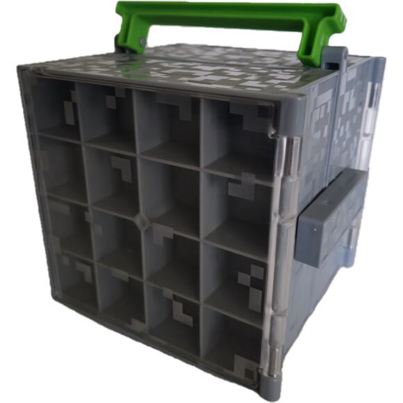 Minecraft | Toys | Minecraft Gray Mini Figure Collectors Case Storage ...